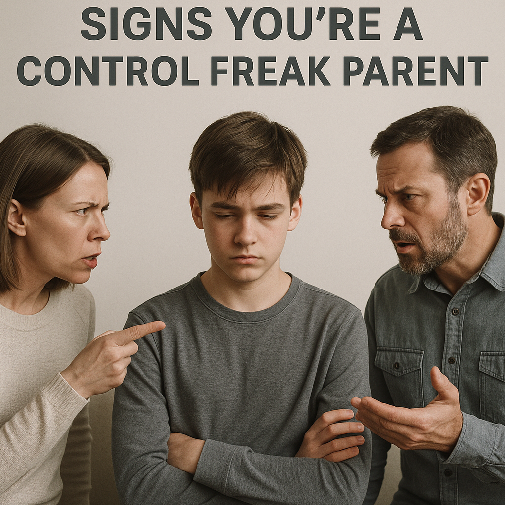 Signs you’re a control freak parent – Glowminded